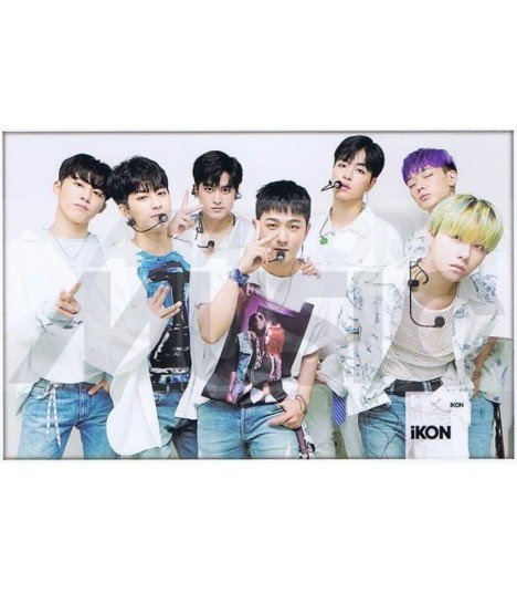 IKON - STANDING CARD BAND 003 - ASIAWORLDMUSIC.FR - MUSICA
